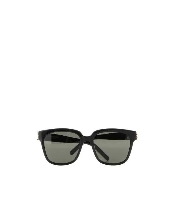 Saint Laurent Square Frame Sunglasses - Black