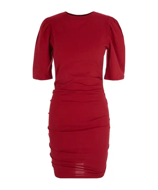 Isabel Marant Étoile Mylda Draped Mini Dress - Red