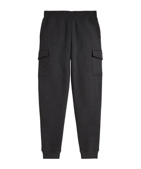 Polo Ralph Lauren Fleece Cargo Trousers With Polo Pony Graphic