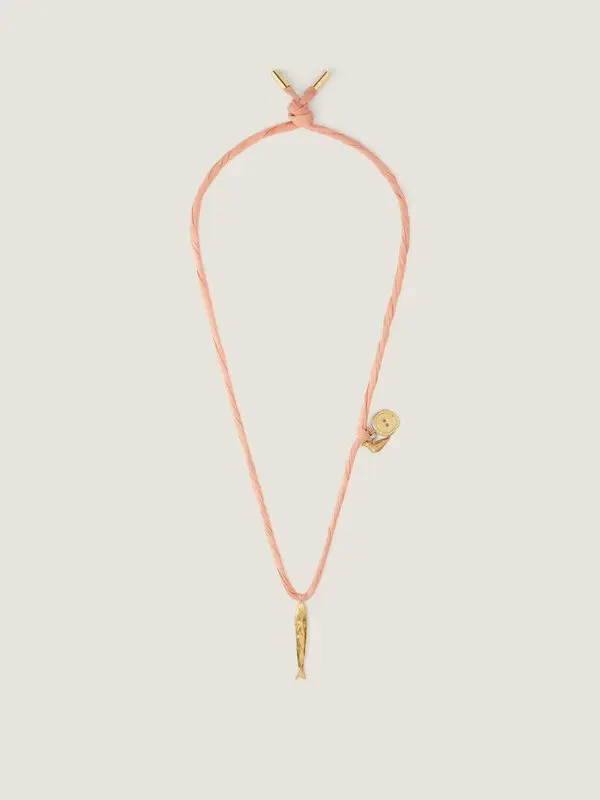 Givenchy Lucky Charms Necklace With Metal Pendant - Aureus