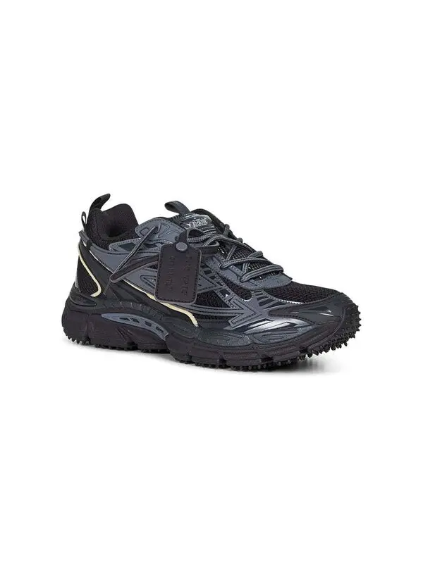Off-White Artist" Lace-up Sneakers - Black