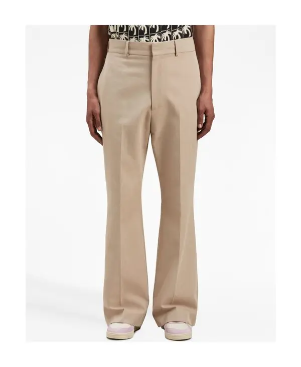 Palm Angels Mid-rise Flared Trousers