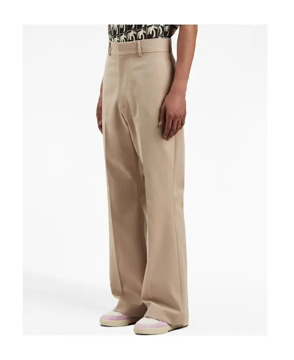 Palm Angels Mid-rise Flared Trousers