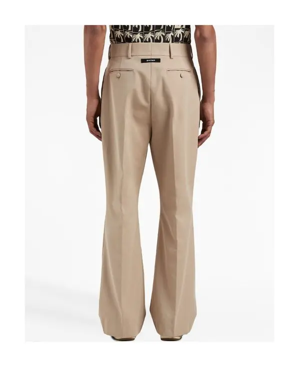 Palm Angels Mid-rise Flared Trousers