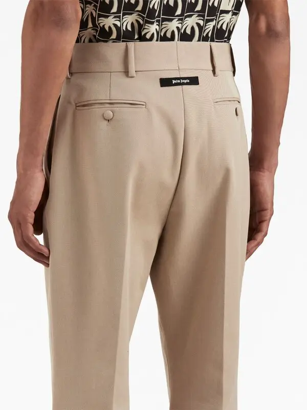 Palm Angels Mid-rise Flared Trousers