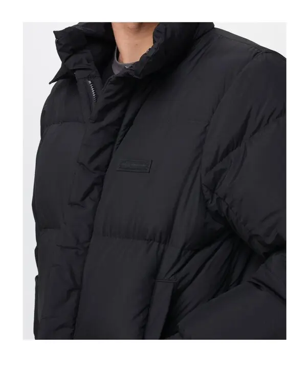 Armani Exchange Long Sleeve Padded Jacket With Hood - Black