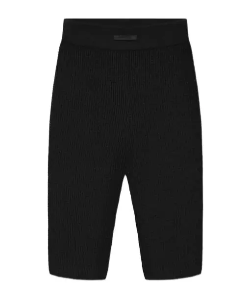 Fear Of God Waffle Biker Shorts - Black