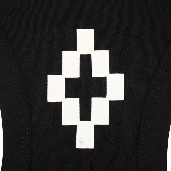 MARCELO BURLON COUNTY OF MILAN Graphic Vest Dress