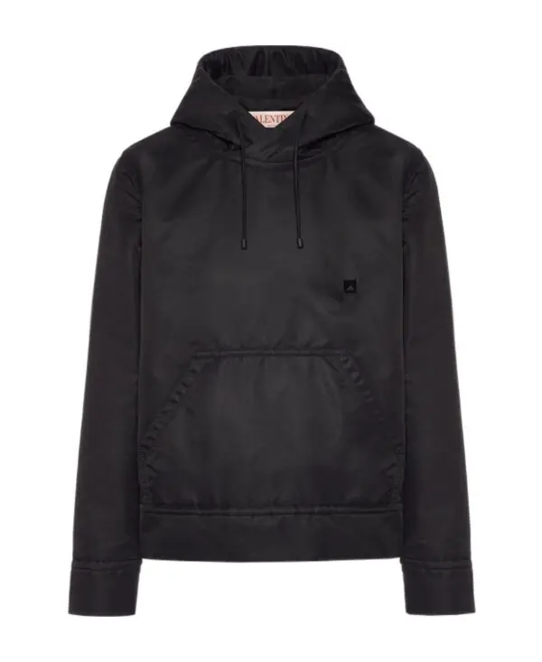 Valentino Garavani Stud-detailed Drawstring Hoodie
