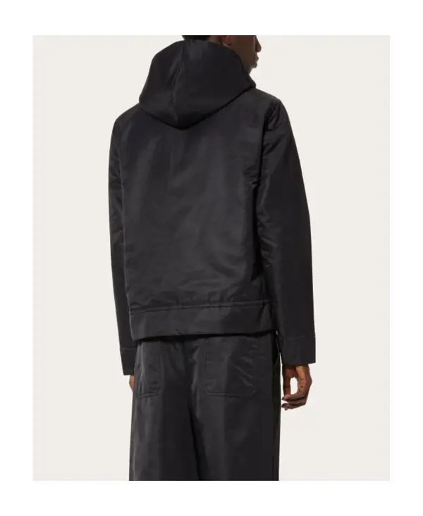 Valentino Garavani Stud-detailed Drawstring Hoodie