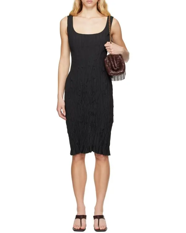 Bottega Veneta Pleated Mid-length Dress