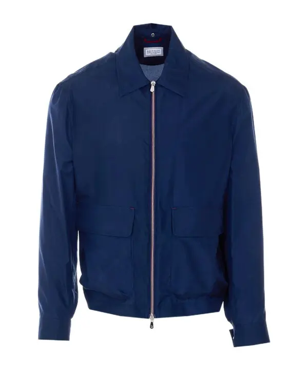 Brunello Cucinelli Zip-up Shirt Jacket