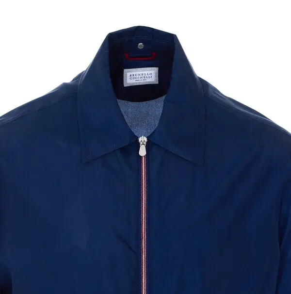 Brunello Cucinelli Zip-up Shirt Jacket