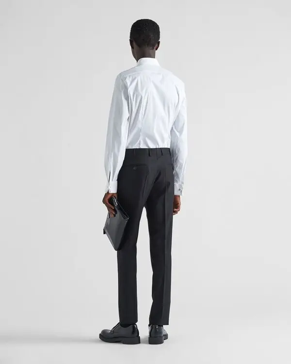 Prada Long-sleeved Button-up Shirt