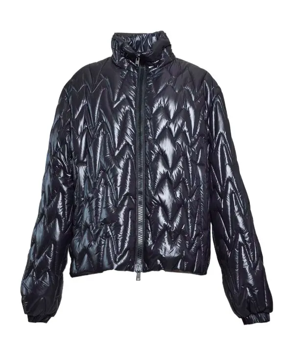 MSGM Quilted Zip-up Padded Jacket