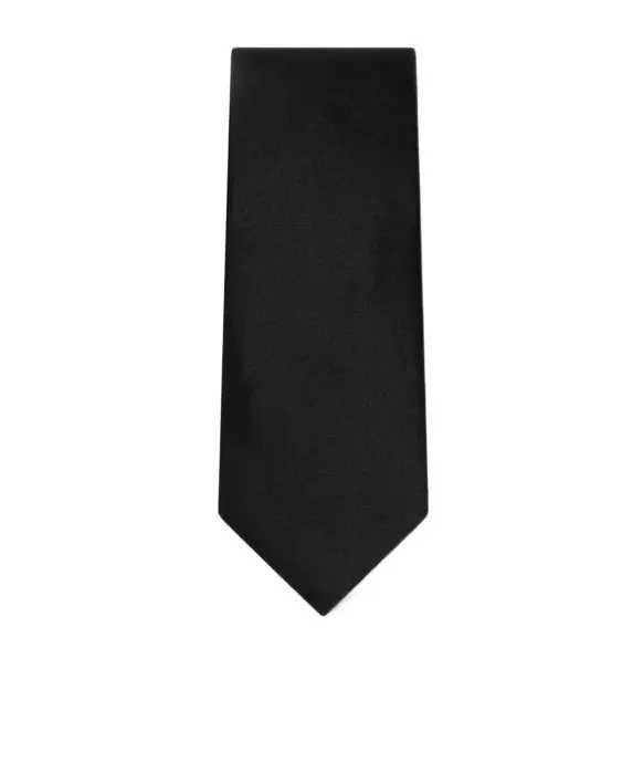 Dolce & Gabbana Satin Martini Tie - Black