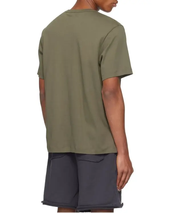 Helmut Lang Logo Embroidered Crewneck T-shirt