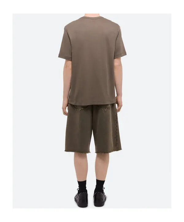 Helmut Lang Logo Embroidered Crewneck T-shirt