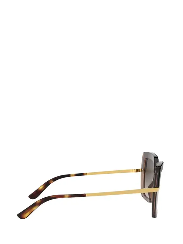 Dolce & Gabbana Square Frame Sunglasses - Brown