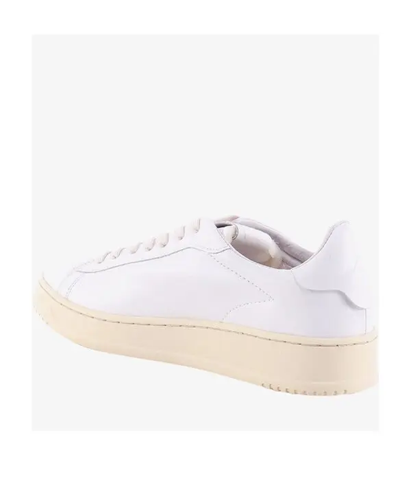 AUTRY Dallas Logo Patch Low-top Sneakers - White
