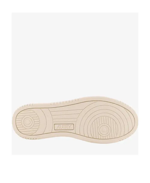 AUTRY Dallas Logo Patch Low-top Sneakers - White