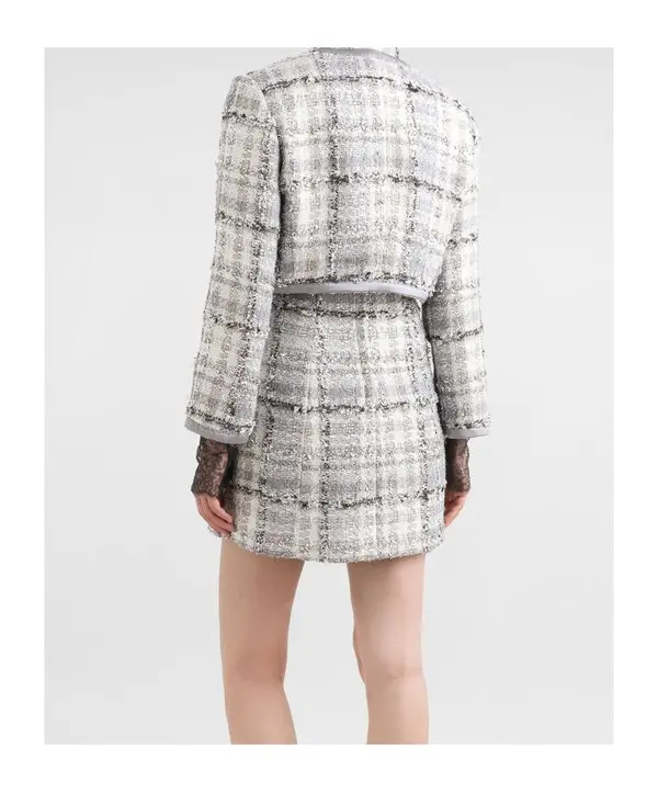 Dolce & Gabbana Cropped Tweed Jacket