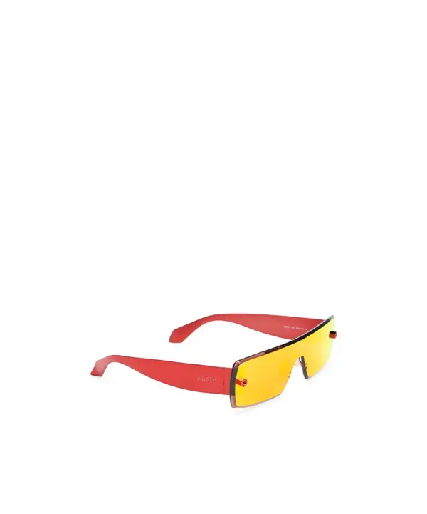 Alaïa Azzedine Shield Frame Sunglasses