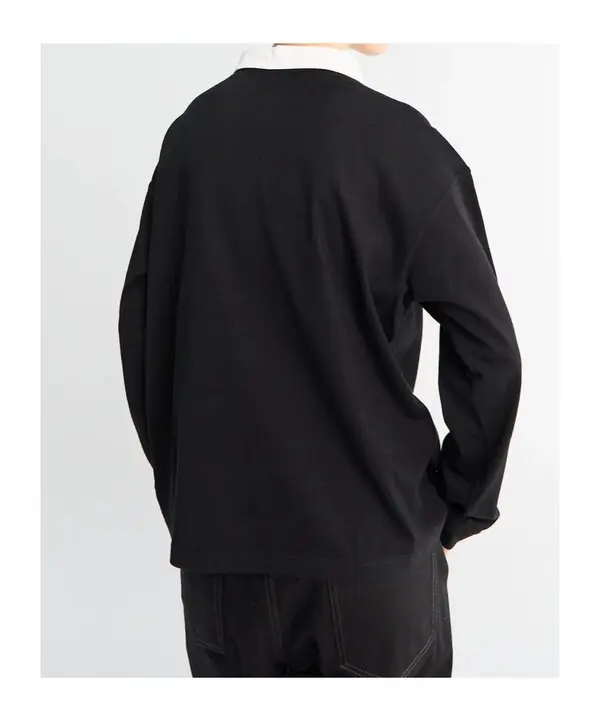 Khaite Faithful Buttoned Polo Top