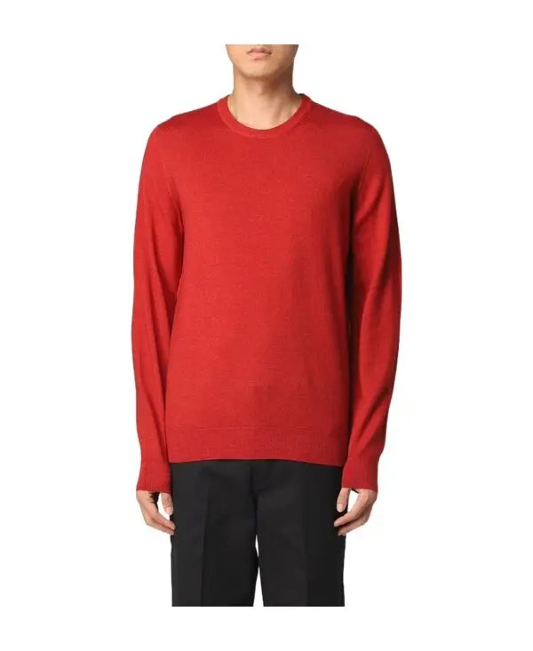 DRUMOHR Crew Neck Wool Sweater - Red