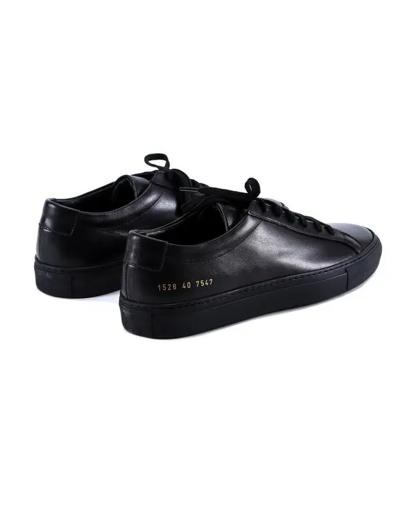 COMMON PROJECTS Achilles Low Top Sneakers - Black