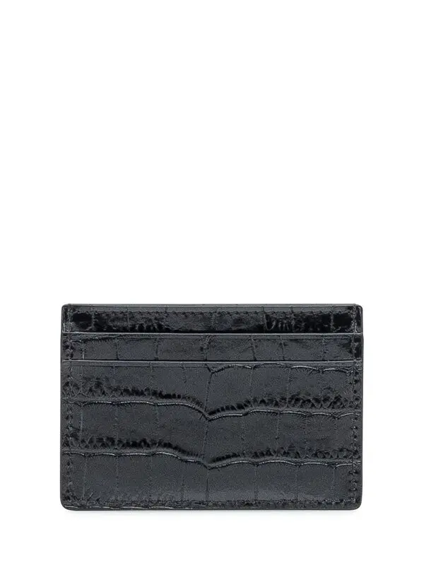 TOM FORD Crocodile-effect Cardholder