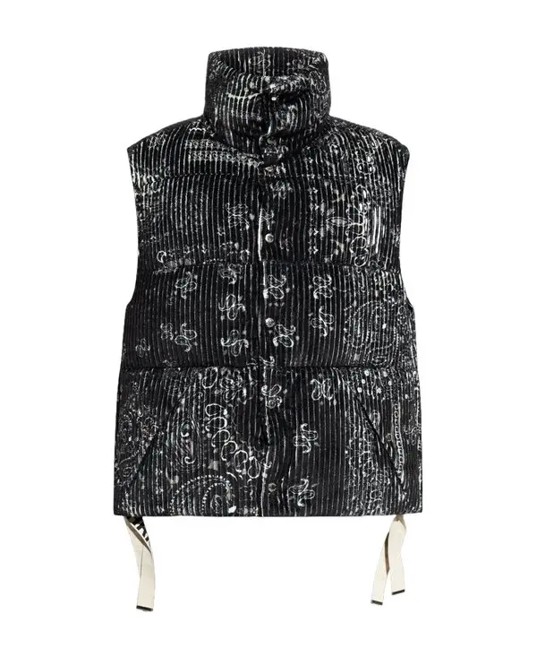 Khrisjoy Paisley Print Down Vest