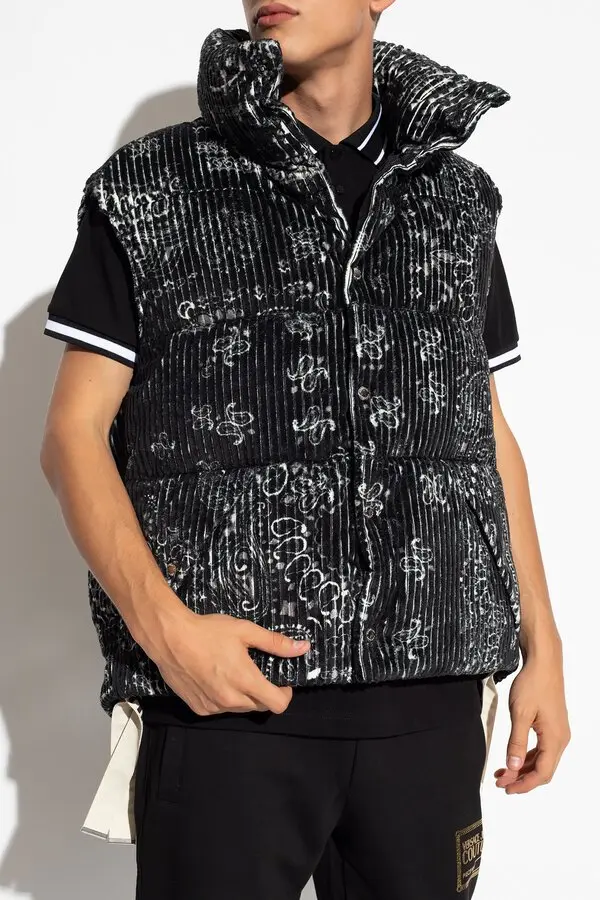 Khrisjoy Paisley Print Down Vest