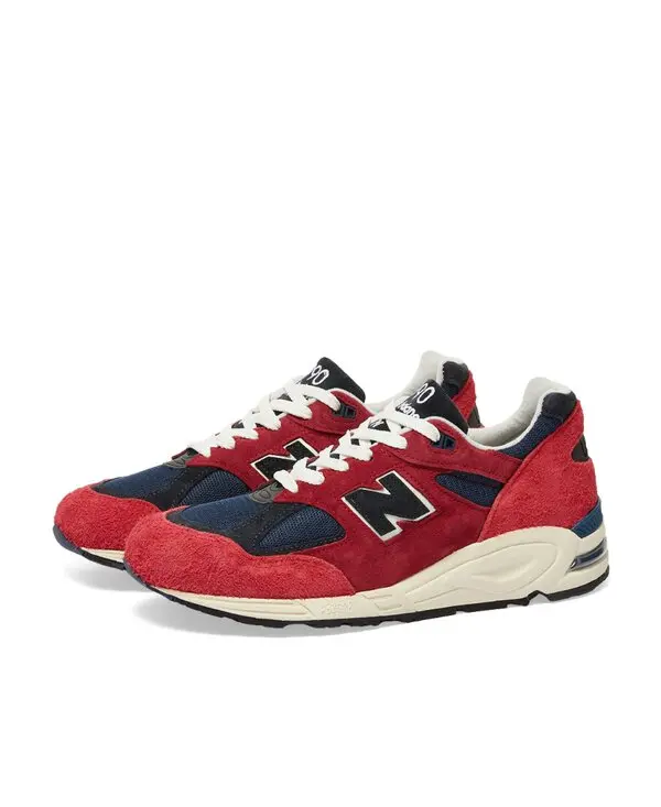 NEW BALANCE Low Top Suede And Mesh Sneakers