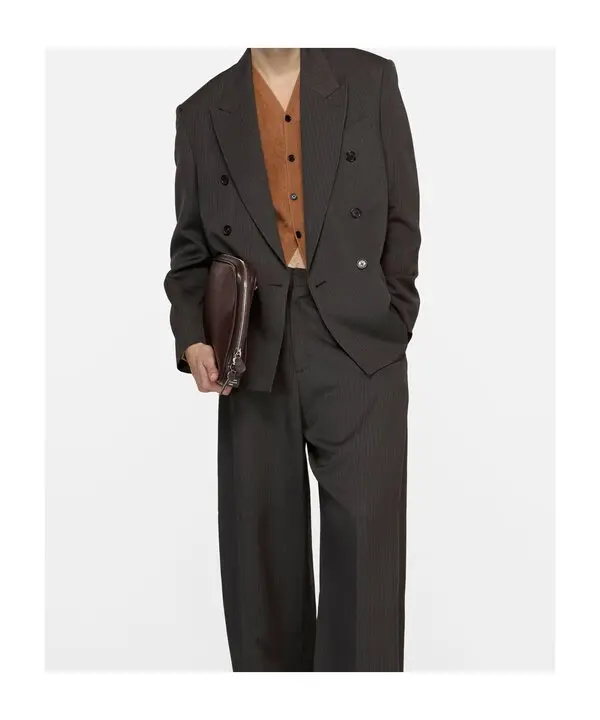 Acne Studios Double-breasted Herringbone Suit Jacket