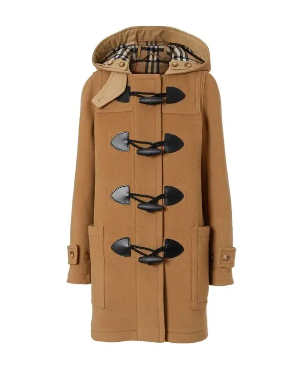 Burberry Wool-blended Coat - Camel