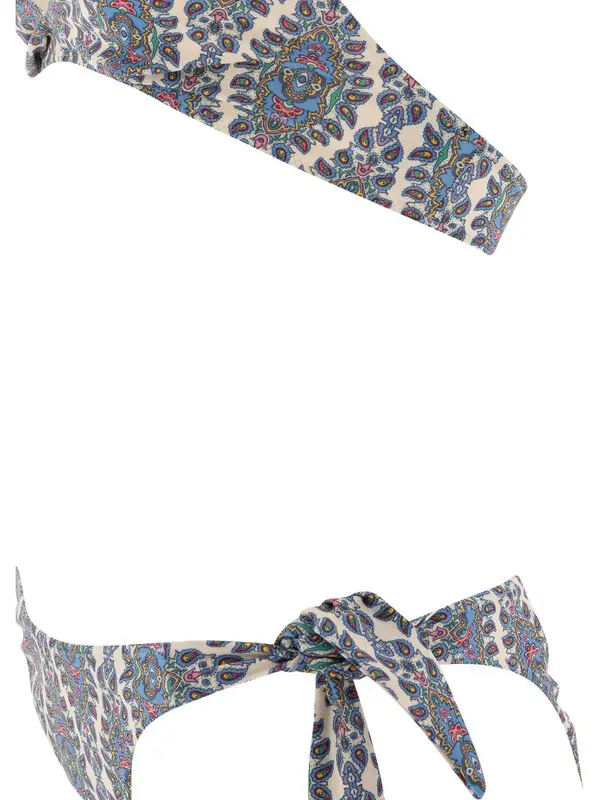 Etro Paisley Print Halterneck Bikini