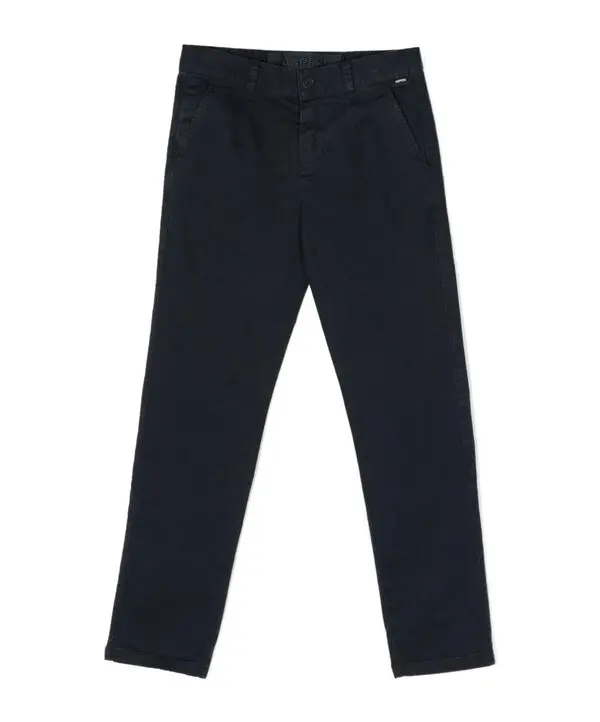 Aspesi Logo-print Straight-leg Trousers