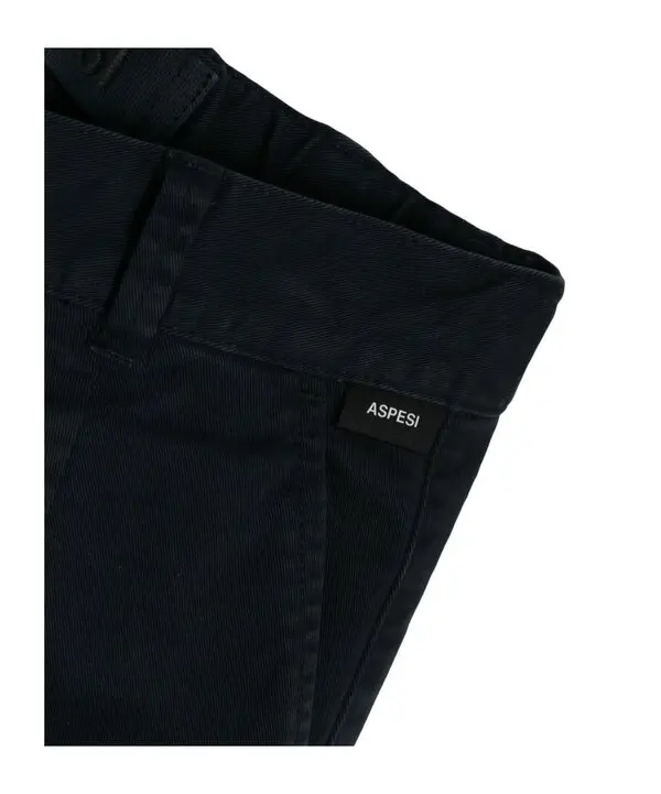 Aspesi Logo-print Straight-leg Trousers