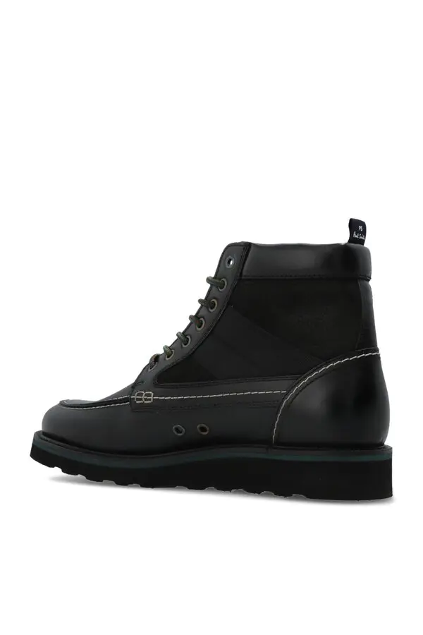 Paul Smith Curtis Panelled Lace-up Boots