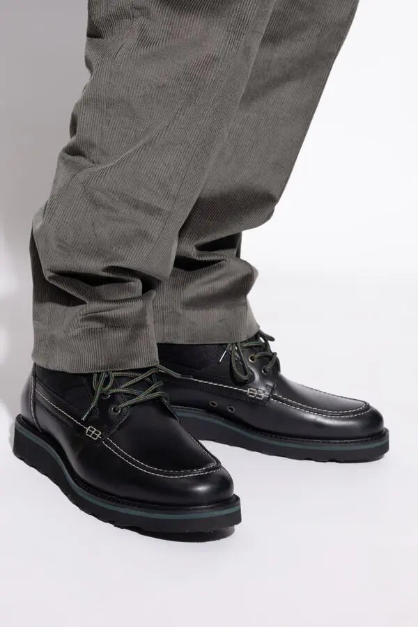 Paul Smith Curtis Panelled Lace-up Boots