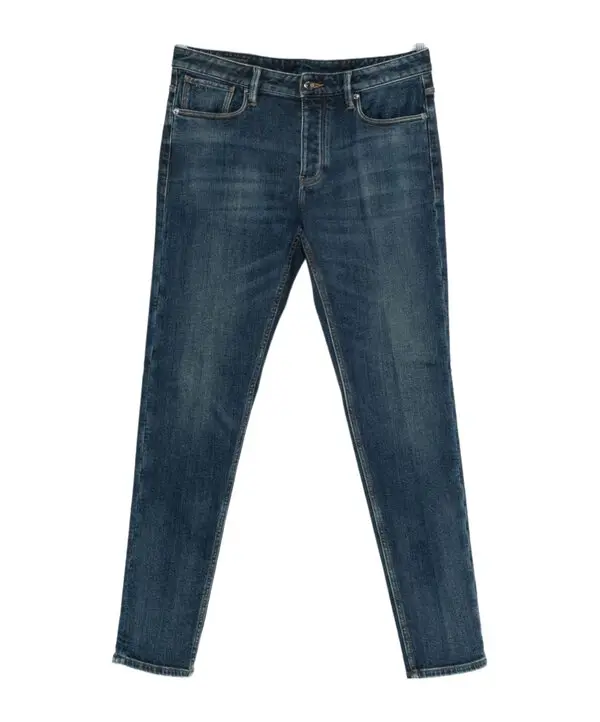 Emporio Armani Belt Loop Jeans - Blue