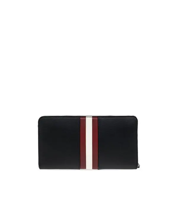 Bally Logo-stamp Zip-around Wallet