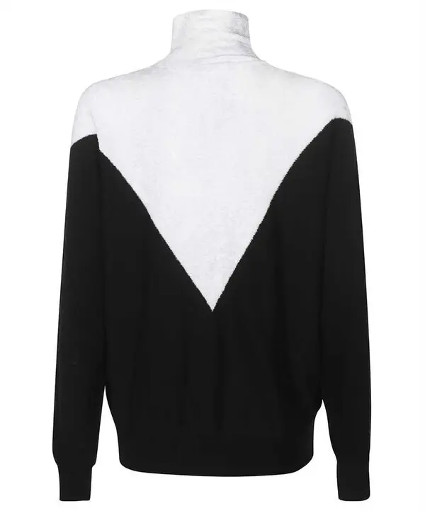 Emporio Armani Two-tone High Neck Jumper