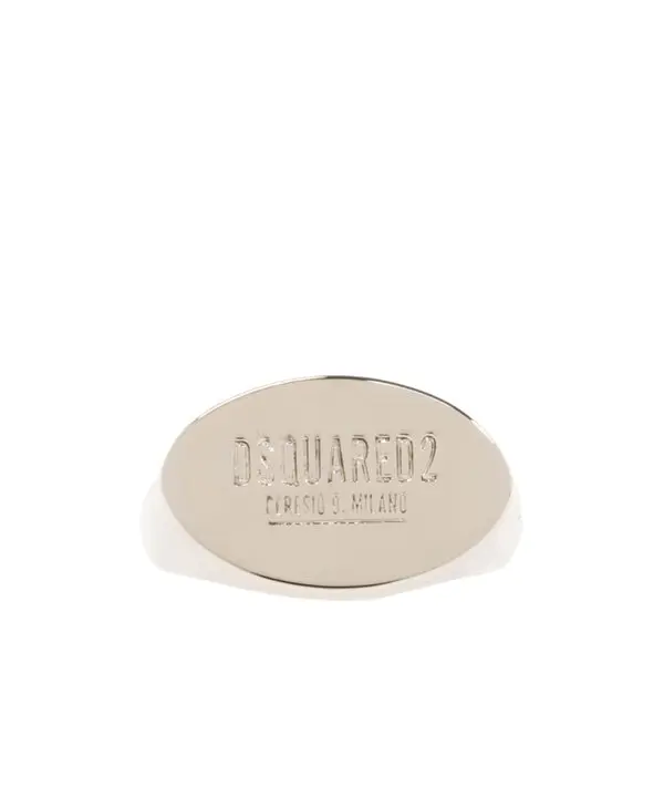 Dsquared2 Engraved Logo Ring - Yellow