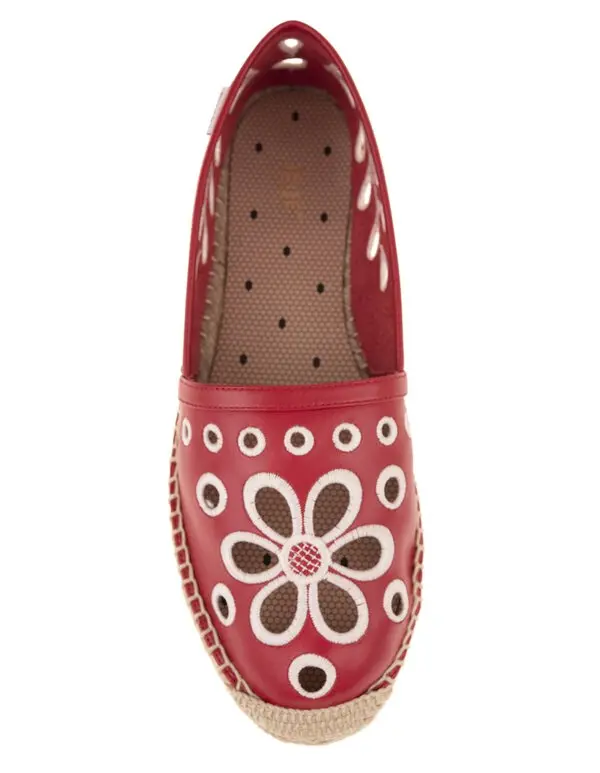 Red Valentino Eden Slip-on Espadrilles