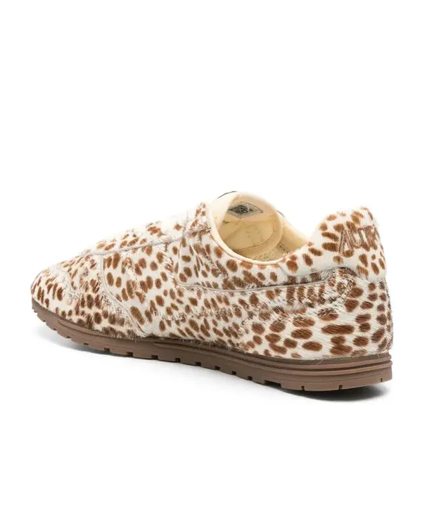 AUTRY Windspin Leopard Print Low Top Sneakers