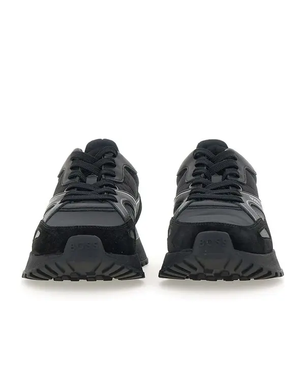 Hugo Boss Embossed Logo Lace-up Sneakers