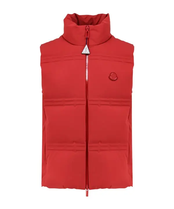 Moncler X Asap Rocky Logo Patch Zip-up Gilet - No