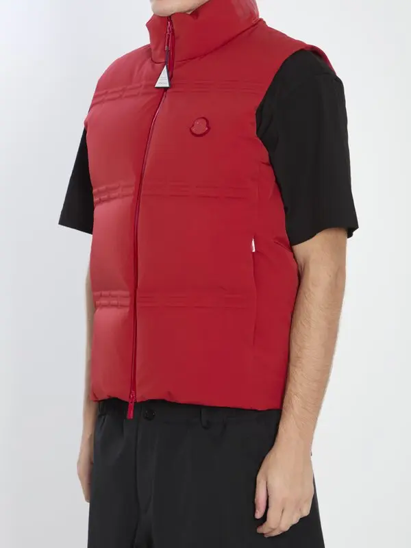 Moncler X Asap Rocky Logo Patch Zip-up Gilet - No